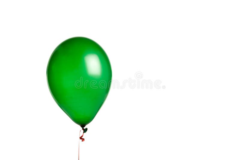 Green balloon stock photo. Image of oxygen, isolated - 38169104