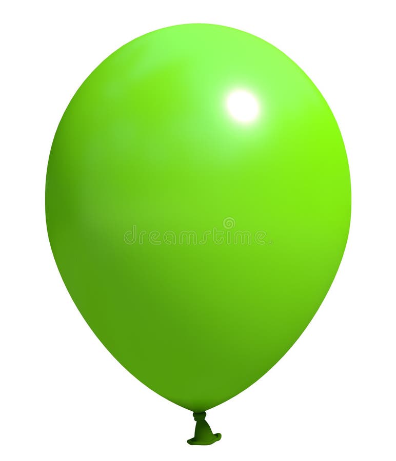 Green Balloon stock illustration. Illustration of festive - 55039353