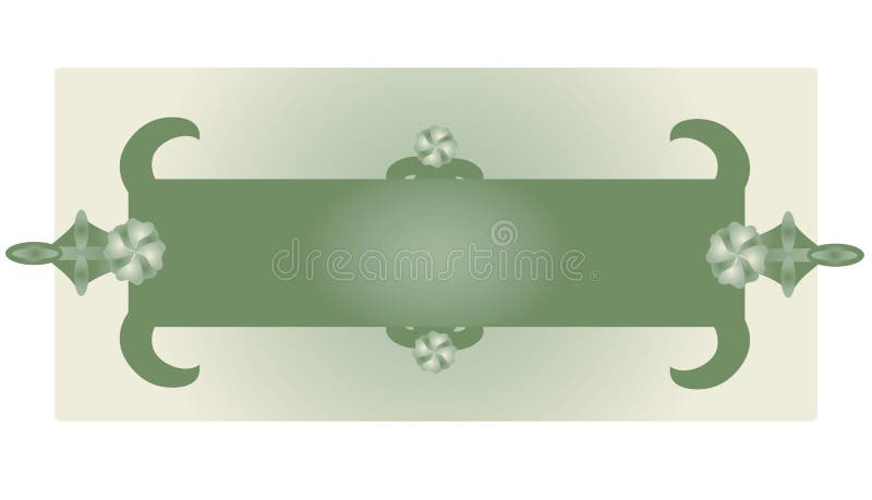 Green Banner Picture. Image: 1610542
