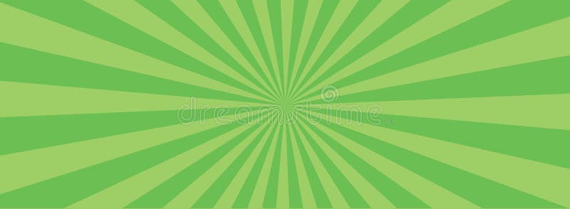 Green Banner Rays, Lines Burst Backgroud Stock Vector - Illustration of ...