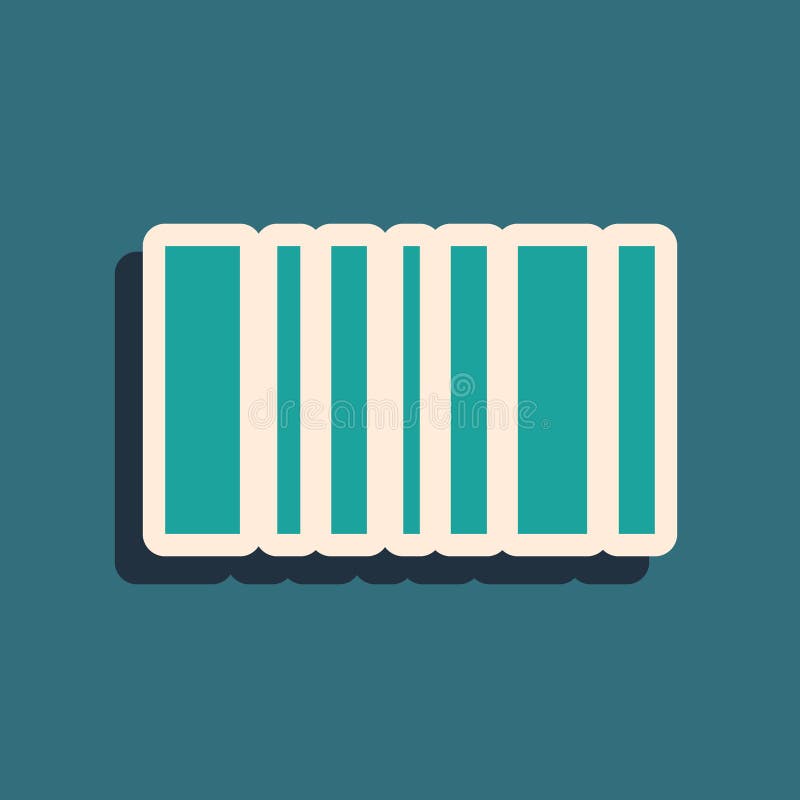 Green barcode with text stock vector. Illustration of environment ...