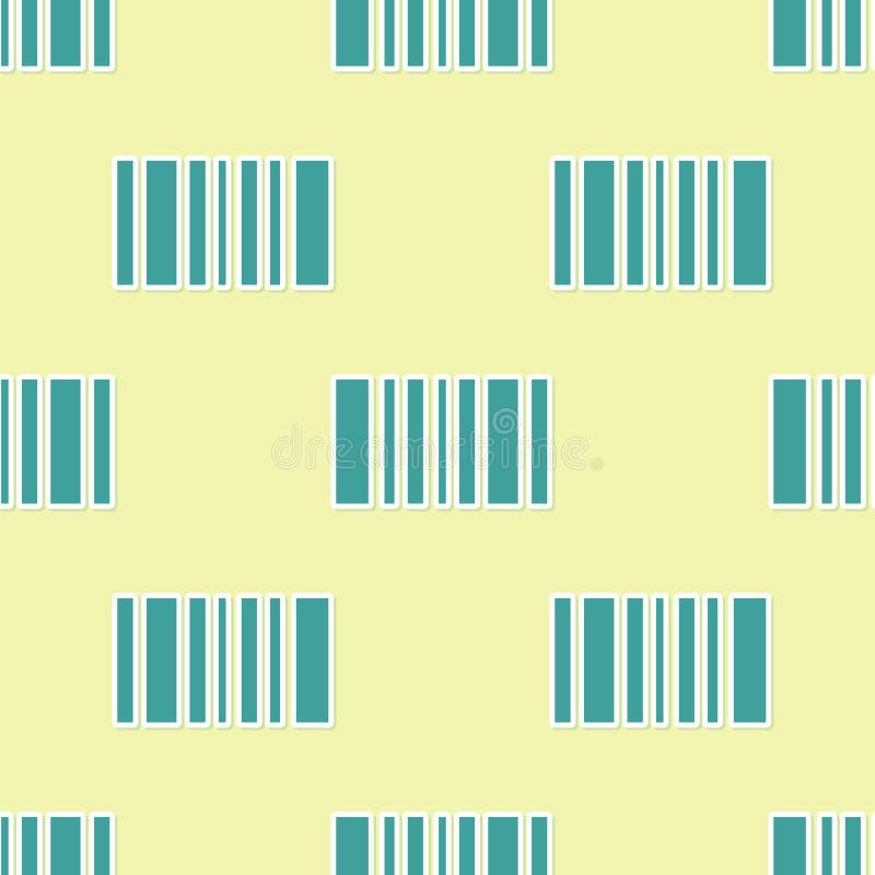 Green barcode with text stock vector. Illustration of environment ...