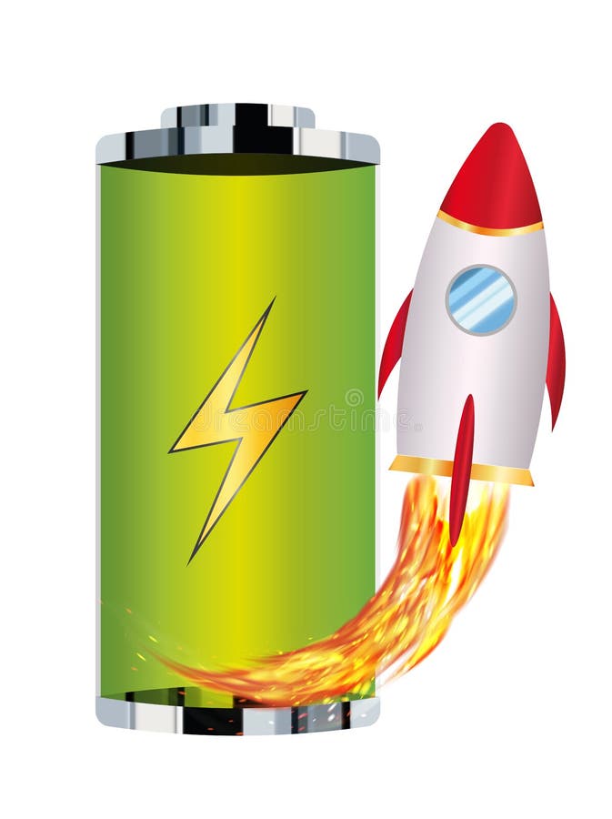 Rocket Battery Stock Illustrations – 1,166 Rocket Battery Stock ...