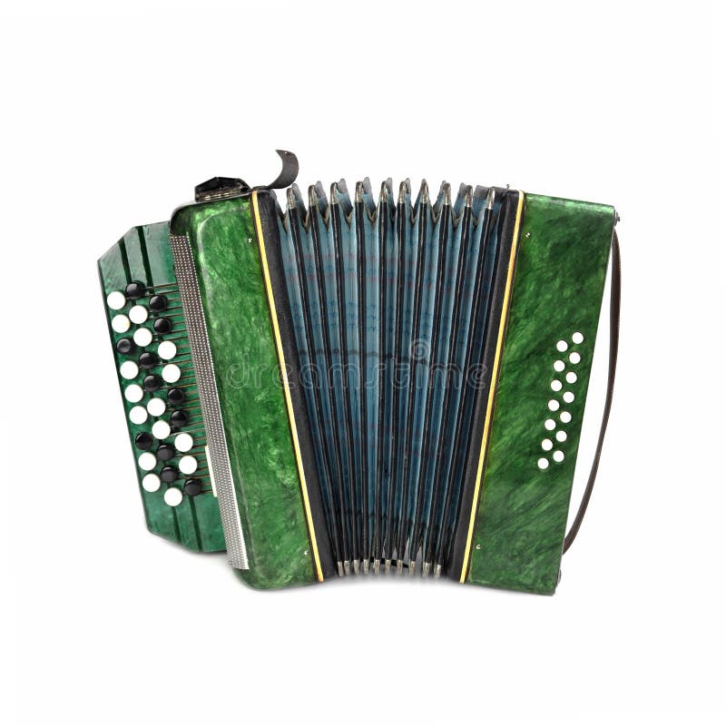Bandoneon, Argentine Tango Instrument, Isolated Stock Image - Image of ...