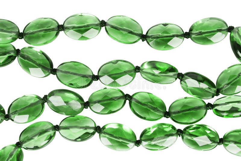 Green bead stock image. Image of quartz, faceted, bracelet - 55028723