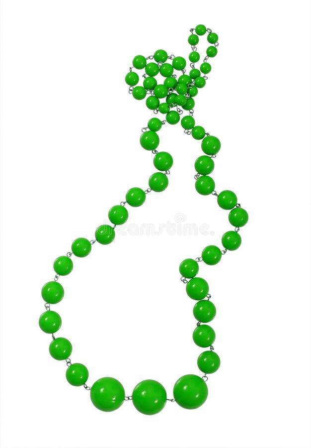 Green beads stock photo. Image of decoration, fashion - 28353888