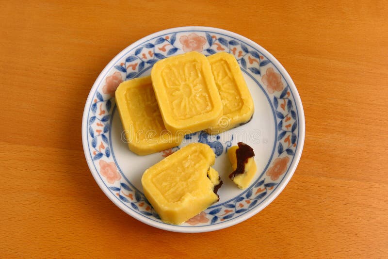 Green bean paste cake stock image. Image of paste, cake - 14498775