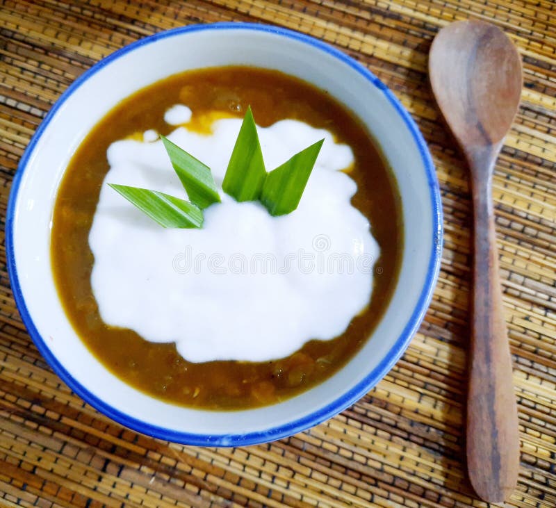 Green bean porridge stock image. Image of bean, dish - 203657425