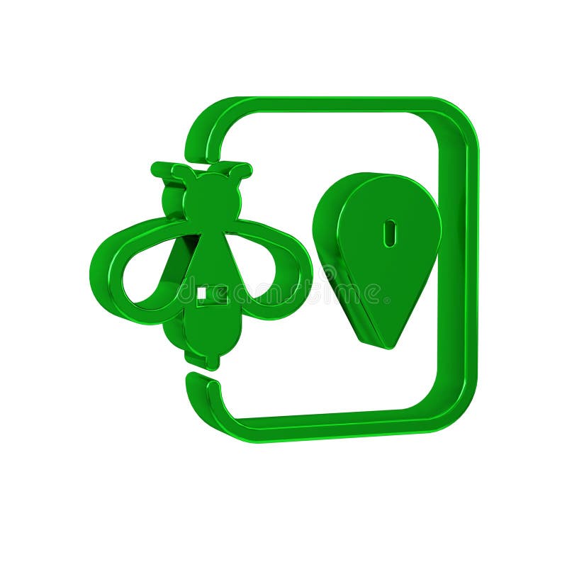 Map Pin Icon Green