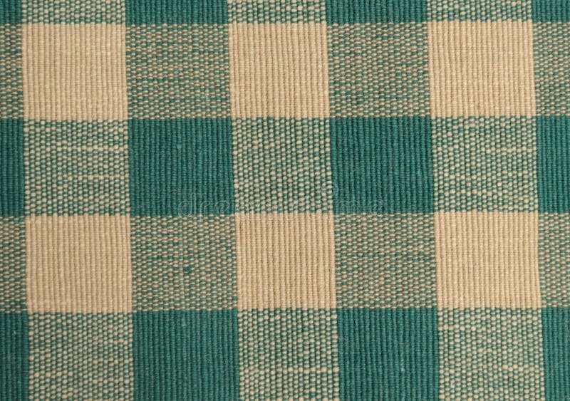 Beige Checkered Fabric. Tablecloth Texture Stock Photo - Image of plaid ...