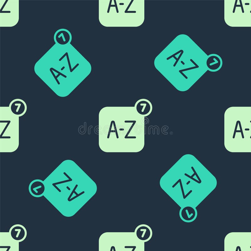 Green and Beige Online Translator Icon Isolated Seamless Pattern on ...