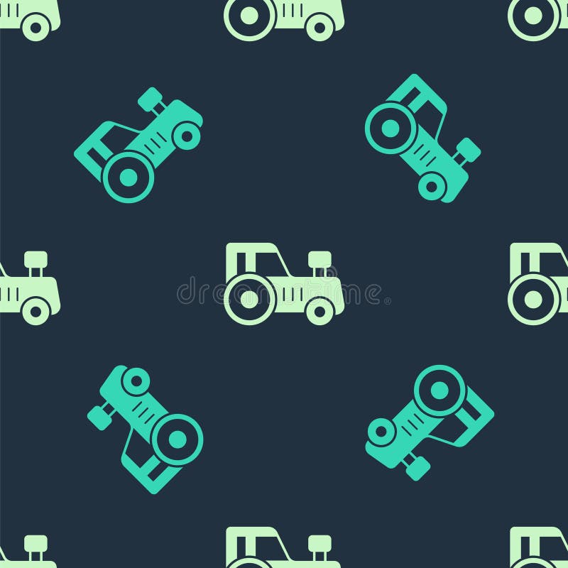 Green Tractor Pattern Stock Illustrations – 357 Green Tractor Pattern ...