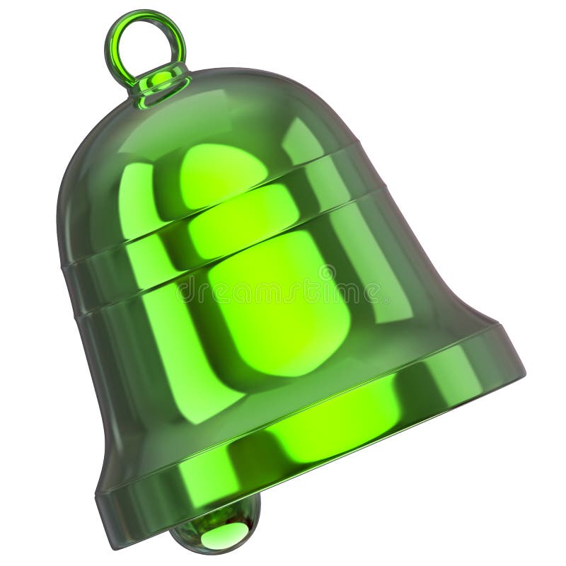 Green bell stock illustration. Illustration of ringing - 46107591
