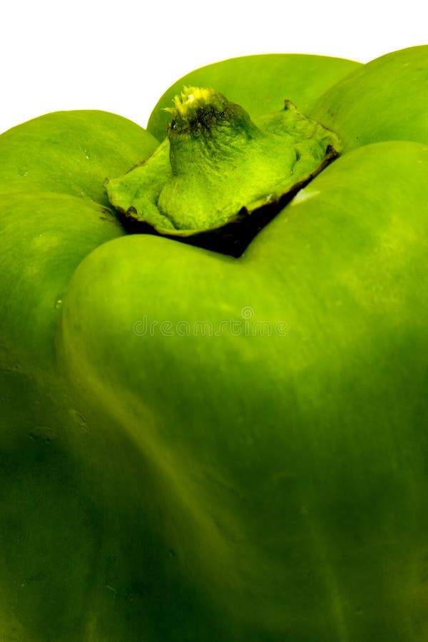 Green Bell Pepper stock photo. Image of bell, paprika, ingreadient - 21806