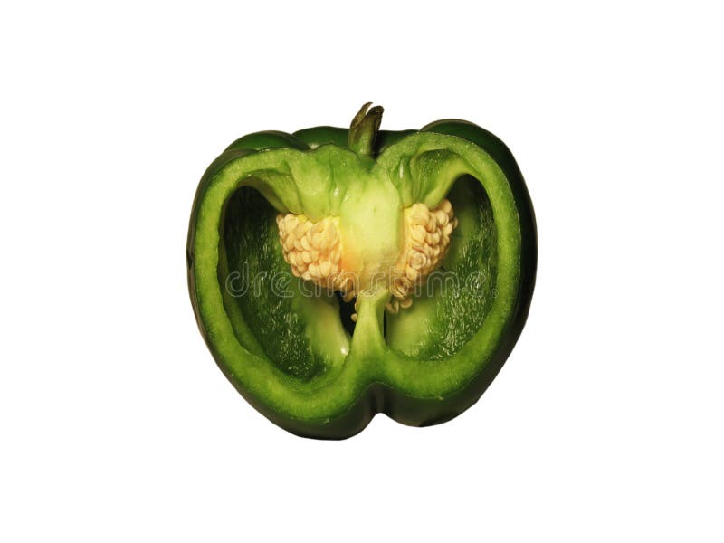 Capsicum slice stock photo. Image of bell, pepper, capsicum - 7395606