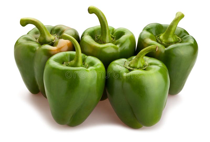 Green bell pepper stock photo. Image of shiny, food - 172405654