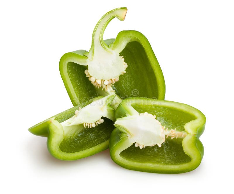 Green bell pepper stock photo. Image of clipping, antioxidant - 172405624