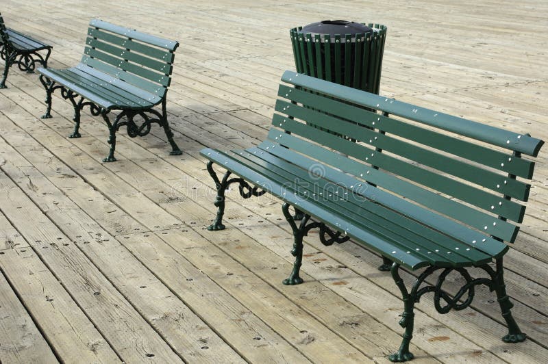 Green benches stock image. Image of park, furniture, bench - 11460085