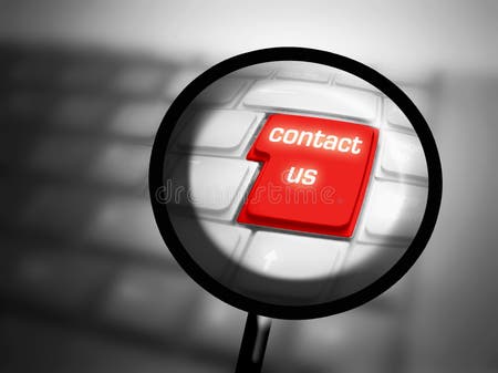 Green Big CONTACT US! Button Stock Photo - Image of contact ...