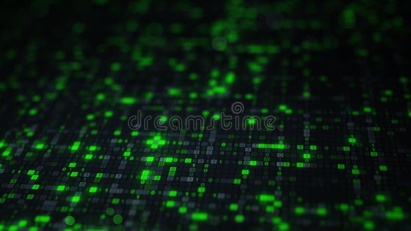 Green Binary Big Data Digital Code Stock Illustration - Illustration of ... Green Binary Big Data Digital Code Stock Illustration - Illustration of ...