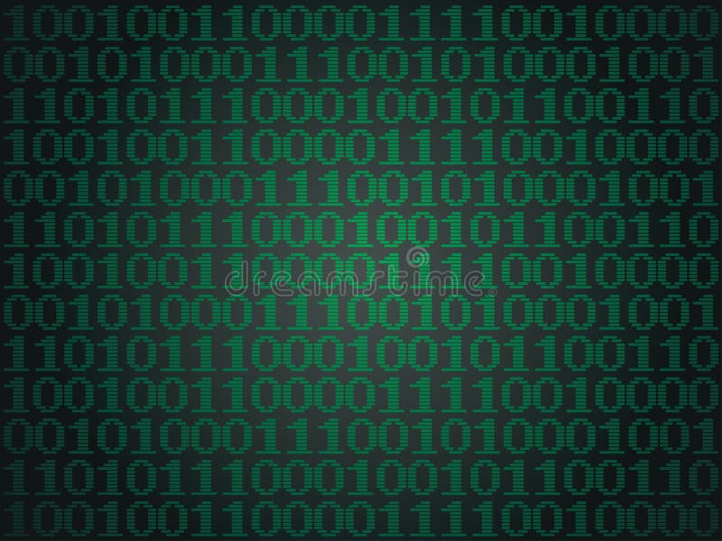 Binary Computer Code stock vector. Illustration of abstract - 104379966