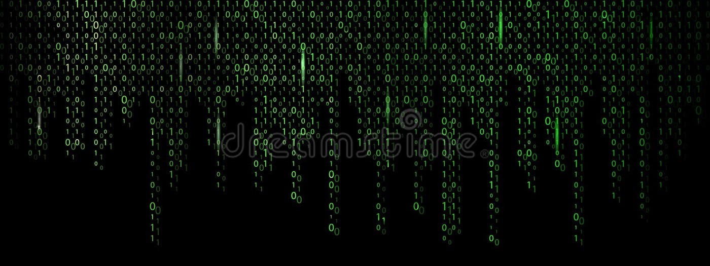 Matrix Numbers Style Stock Illustrations – 1,293 Matrix Numbers Style ...