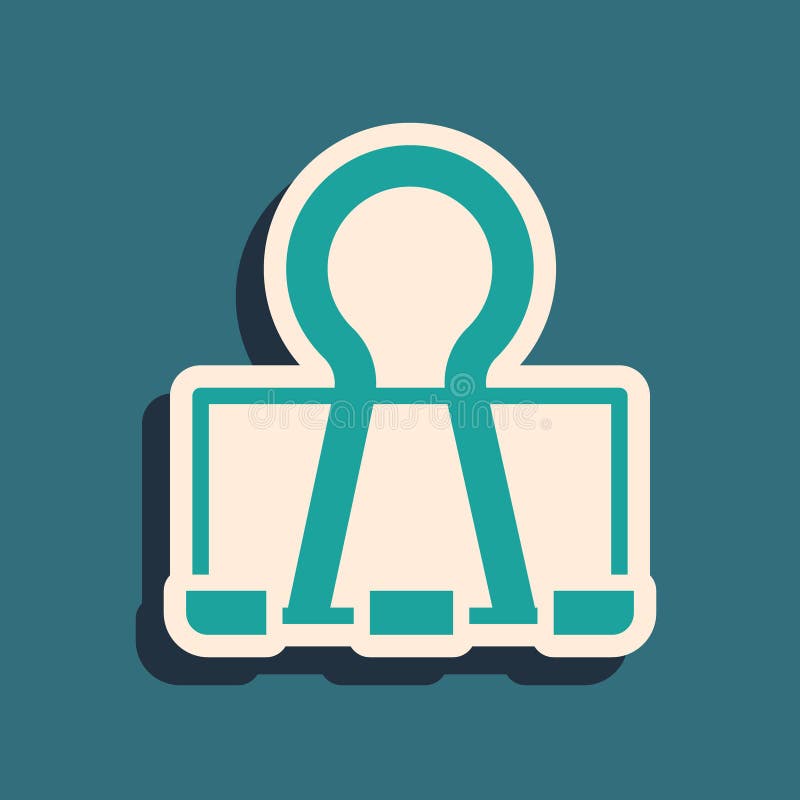 Binder Clip Green Paper Stock Illustrations – 868 Binder Clip Green ...