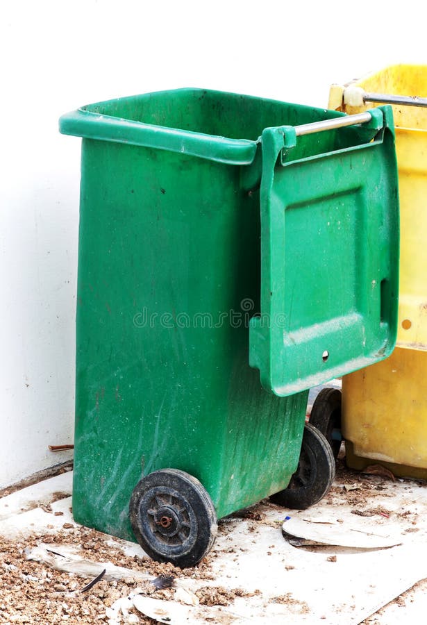 Green Bins stock photo. Image of environmental, color - 57741054