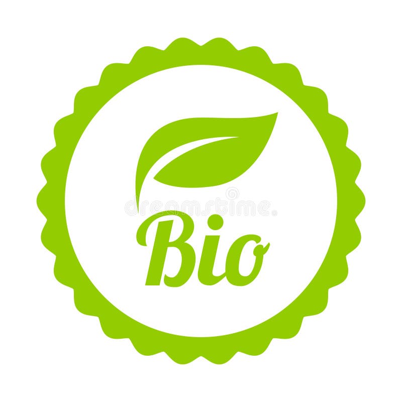ECO & BIO sign stock vector. Illustration of leaf, fresh - 25964892