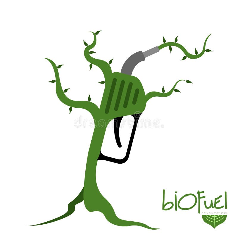 Green Biofuel Concept Image Stock Vector - Illustration of concept ...