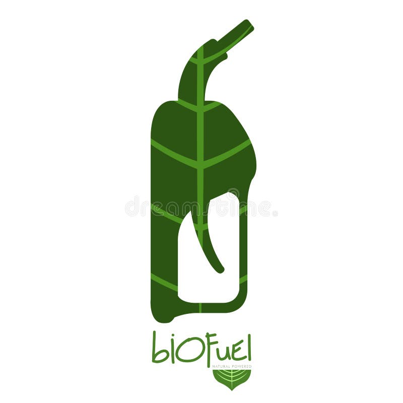 Green Biofuel Concept Image Stock Vector - Illustration of power ...