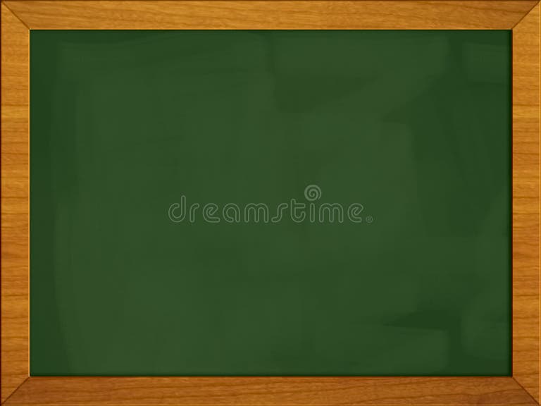 Green- Black Board School Blackboard (2 of 3) Stock Photo - Image of ...