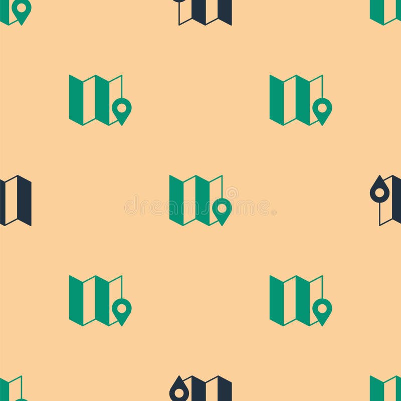 Seamless Map Marker Pattern Stock Illustrations – 8,049 Seamless Map ...