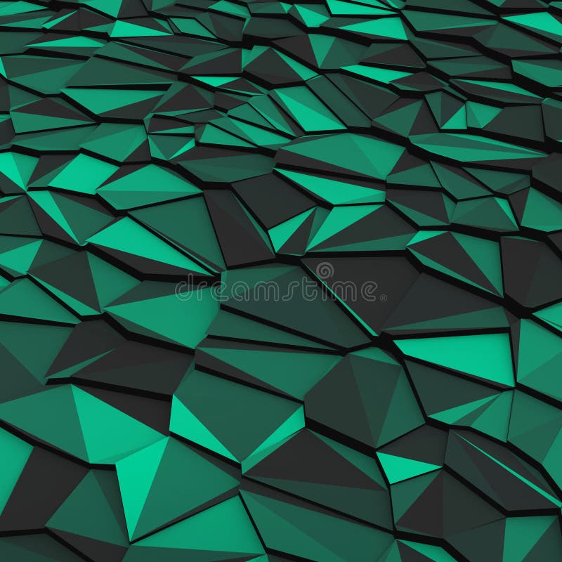 Green and Black Light Stone Abstract Triangles Multicolor.gradient ...