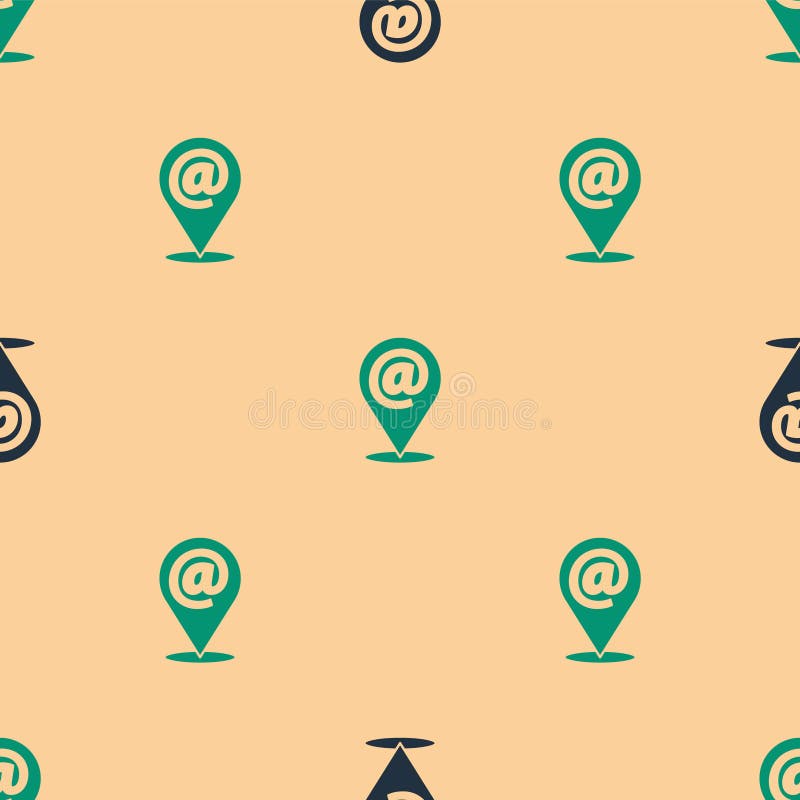 Green Location Email Icon Stock Illustrations – 705 Green Location ...