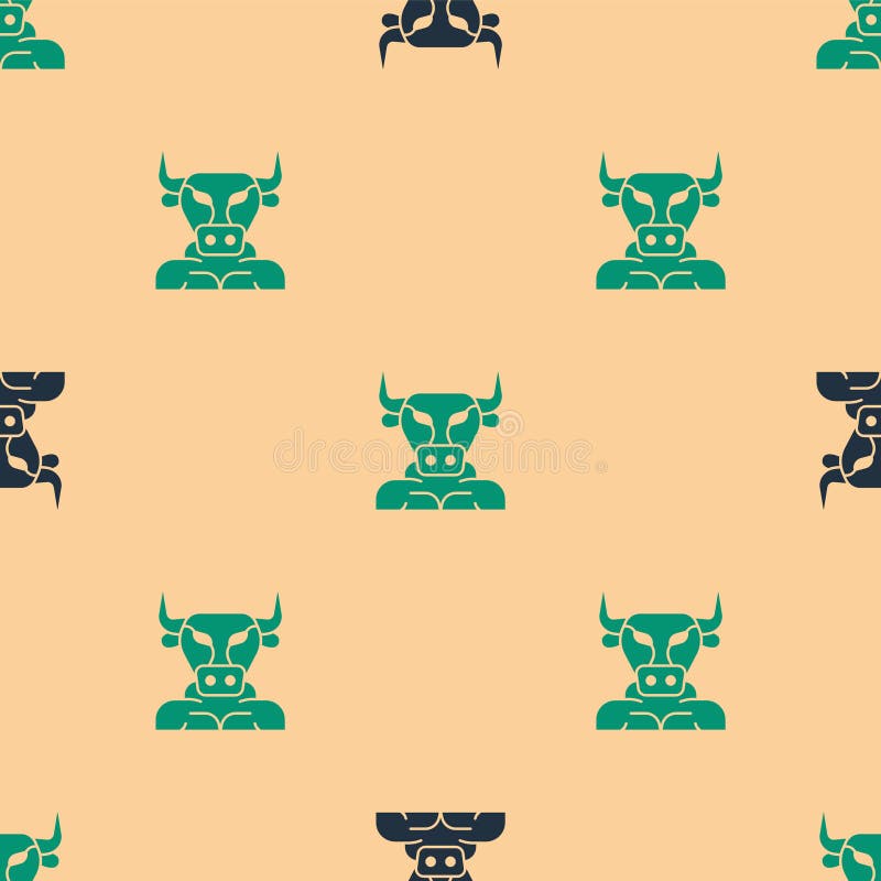 Minotaur Pattern Stock Illustrations – 176 Minotaur Pattern Stock ...