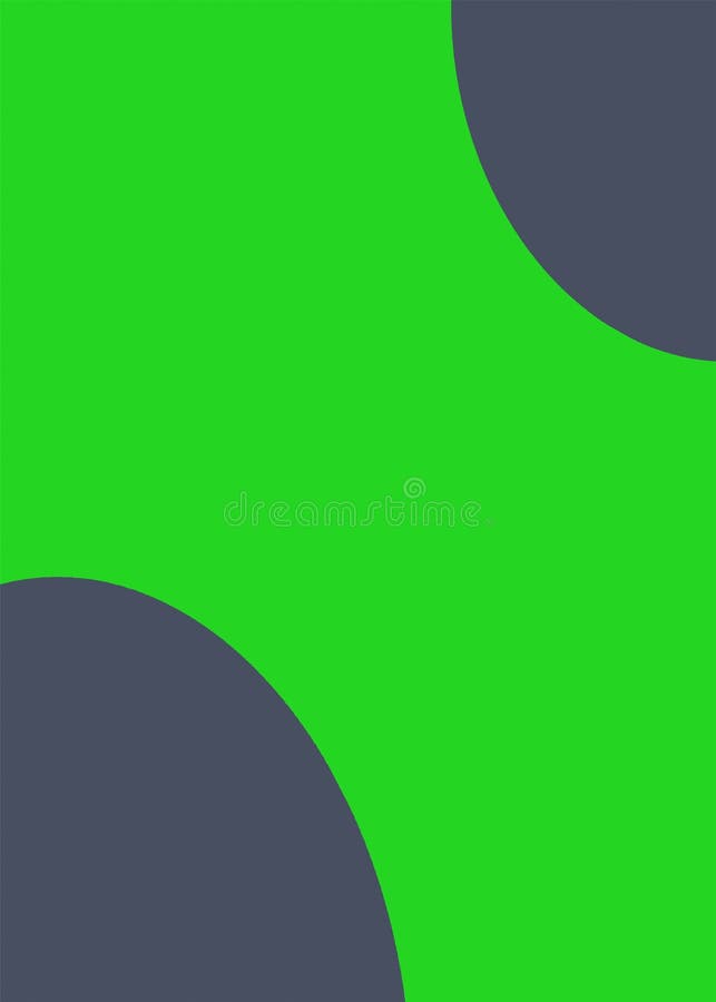 Green and Black Pattern with Round Edges Vertical Template for ...
