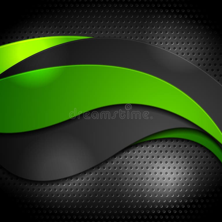 Green Black Waves Stock Illustrations 19 893 Green Black Waves Stock
