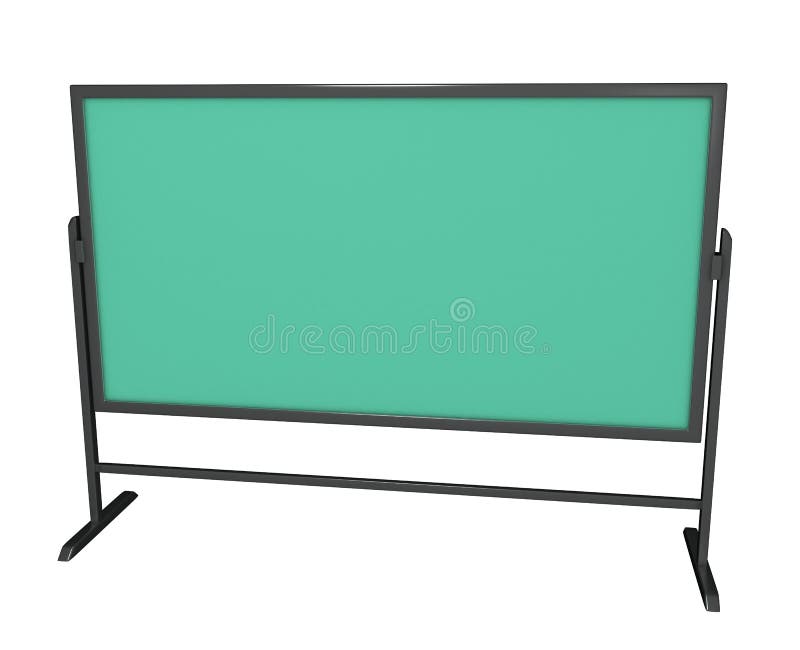 Green Blackboard stock illustration. Illustration of place - 10623126
