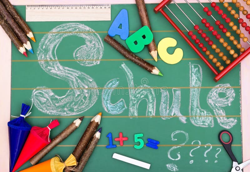 School enrollment stock image. Image of cone, card, compute - 121861277