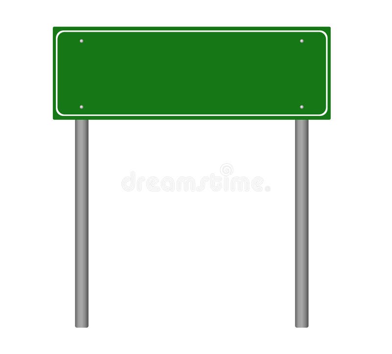 Blank information sign stock illustration. Illustration of message ...
