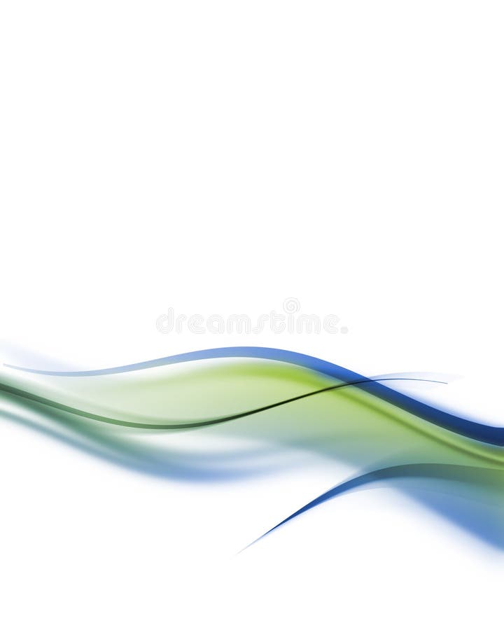 Abstract Green Waves Background Stock Illustration - Illustration of ...