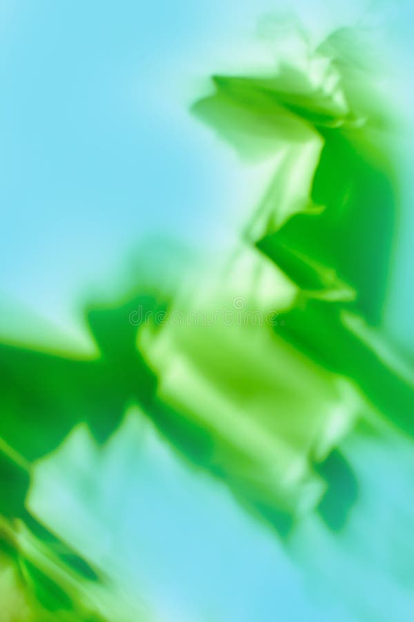 Green and Blue Abstract Defocused Background. Abstract Spring ...