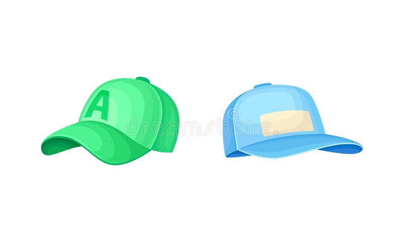 Cartoon Baseball Caps Stock Illustrations – 174 Cartoon Baseball Caps ...