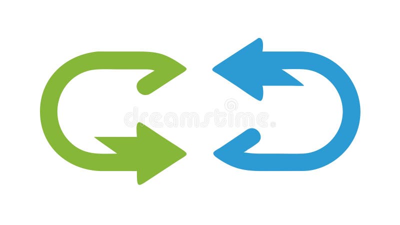Bidirectional Arrow Icon Stock Illustrations – 427 Bidirectional Arrow ...