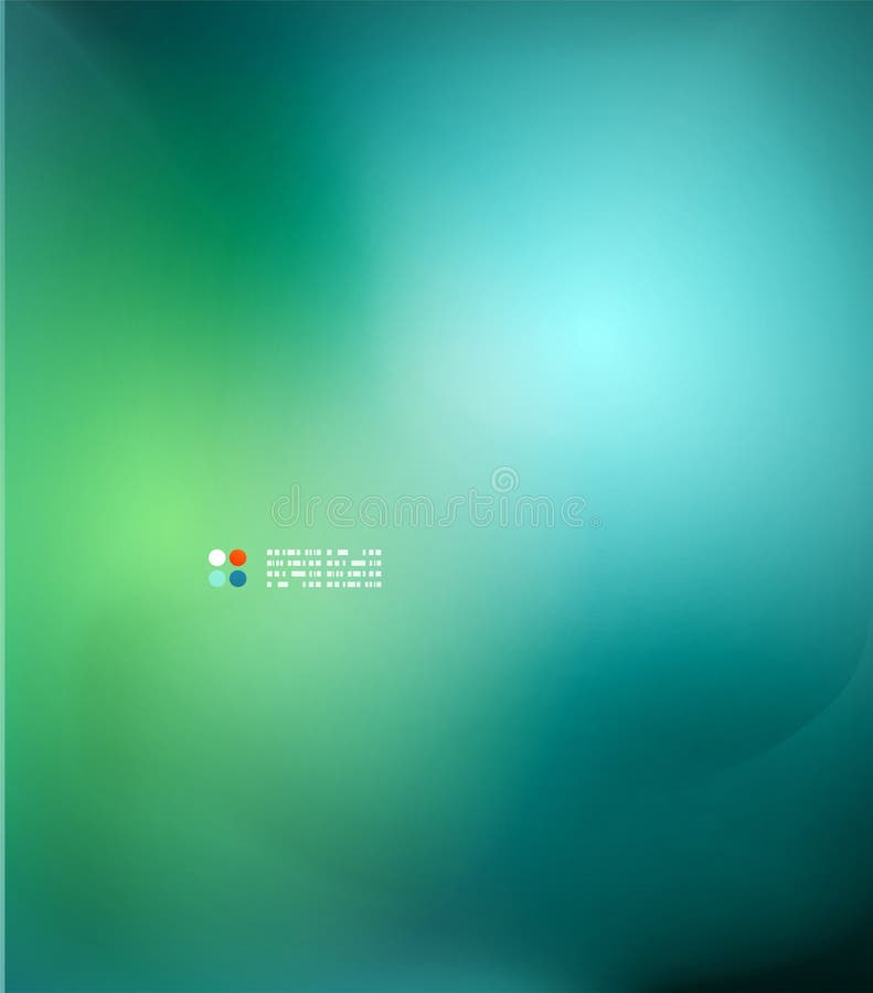 Blue Blurred Colors Abstract Background Stock Vector - Illustration of ...