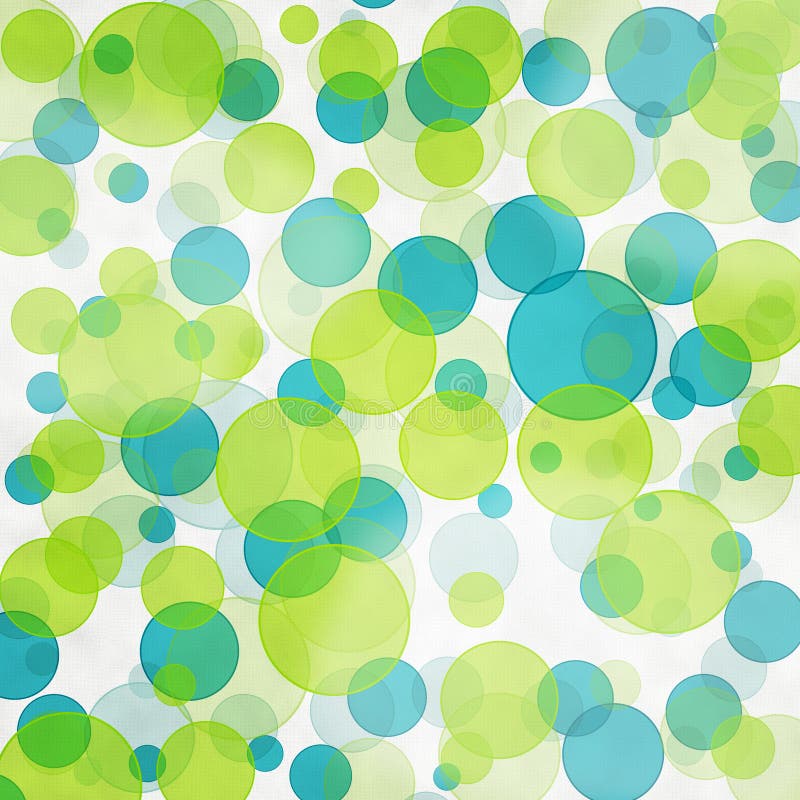 Green and Blue Seamless Dots and Circle Pattern Stock Vector - Illustration of nature, spots ...