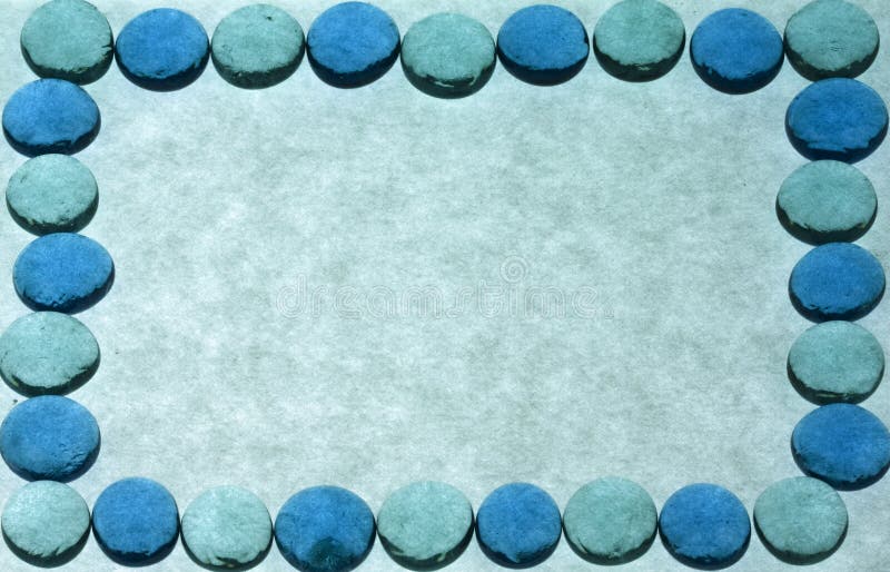 Green and Blue Marble Border Frame with Copy Space Stock Photo - Image ...