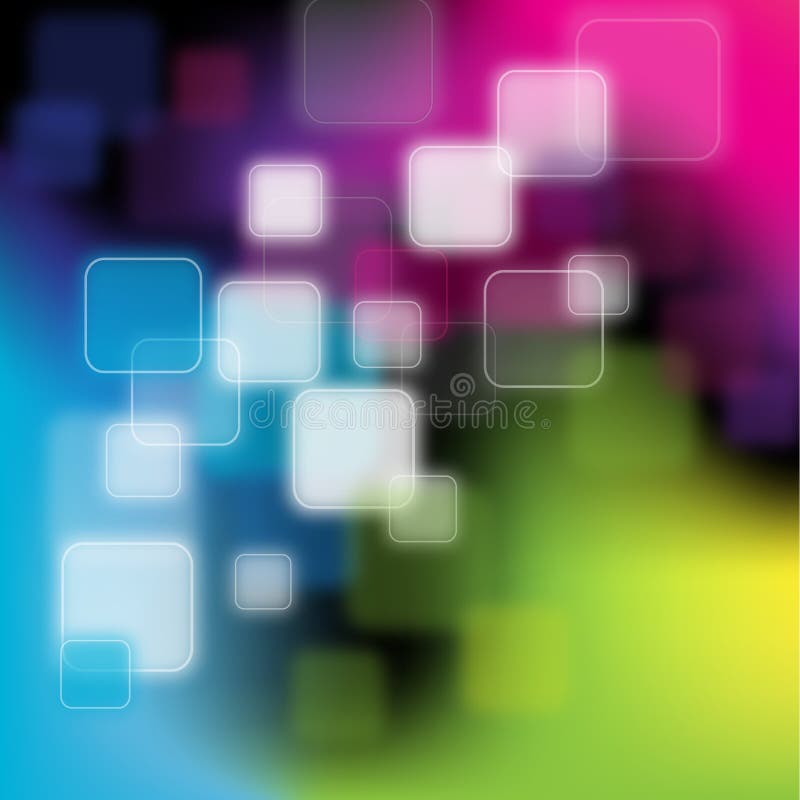 Green, Blue, Pink Abstract Background Stock Vector - Illustration of ...