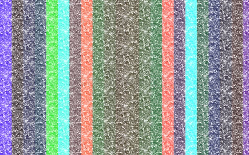 Green Blue Pink Shapes Design, Energy Pattern Stock Illustration ...